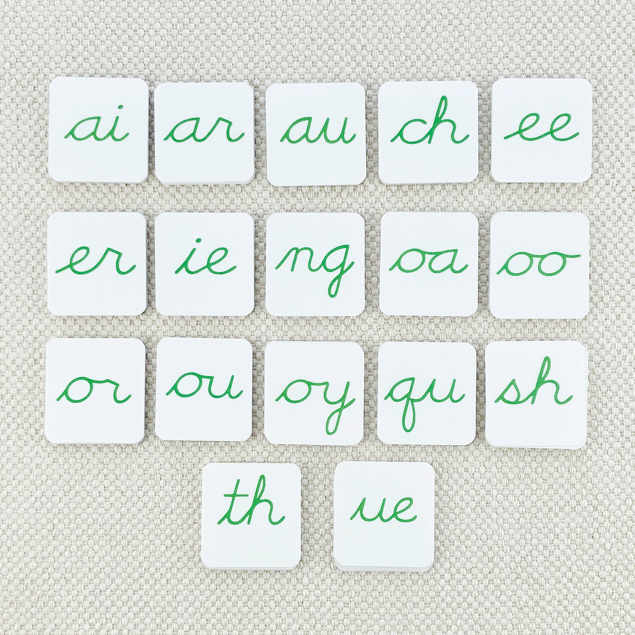Phonogram Cursive Alphabet by Maitri | Montessori-n-Such