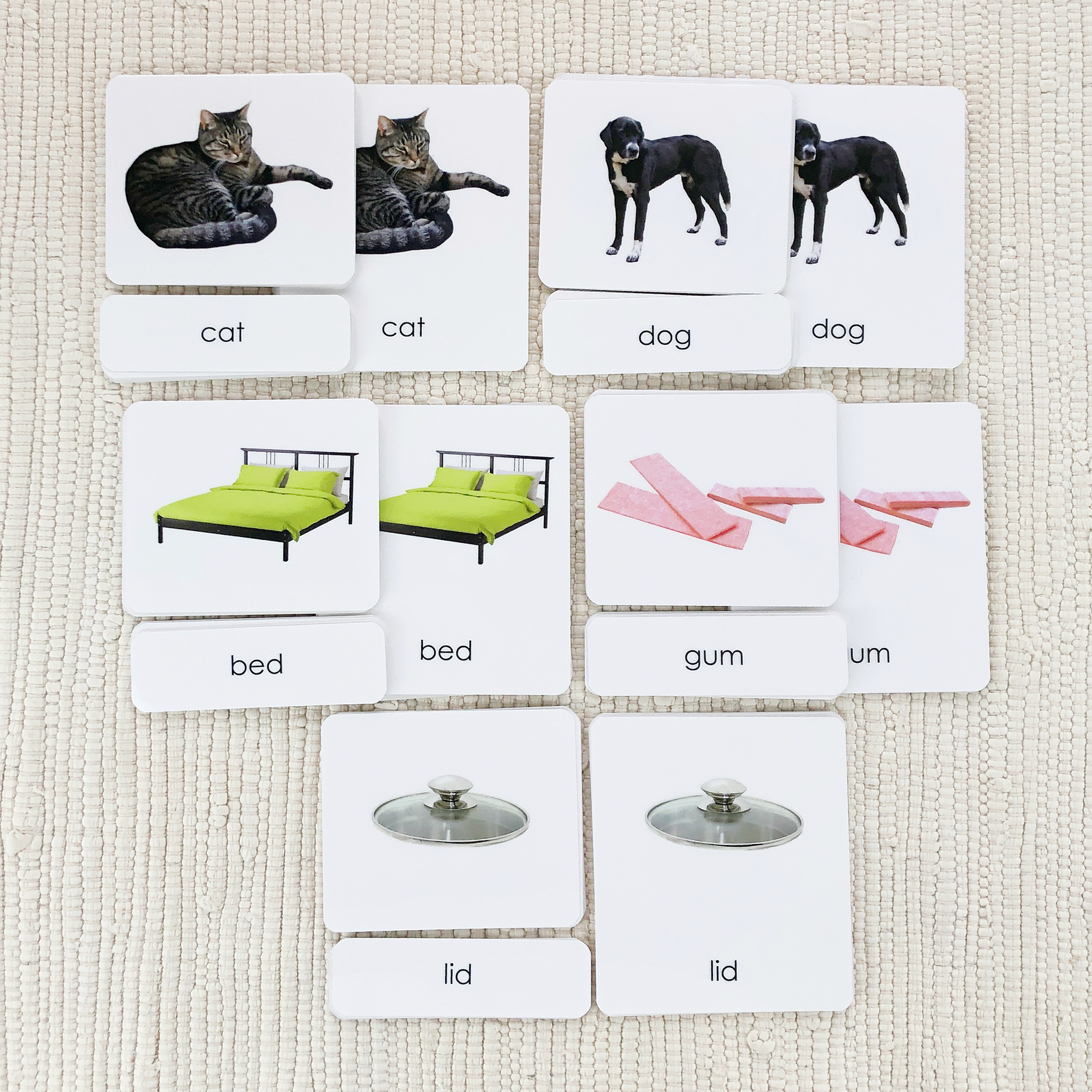 Phonetic Level 1 Set: Simplest Phonetic Words by Maitri | Montessori-n-Such
