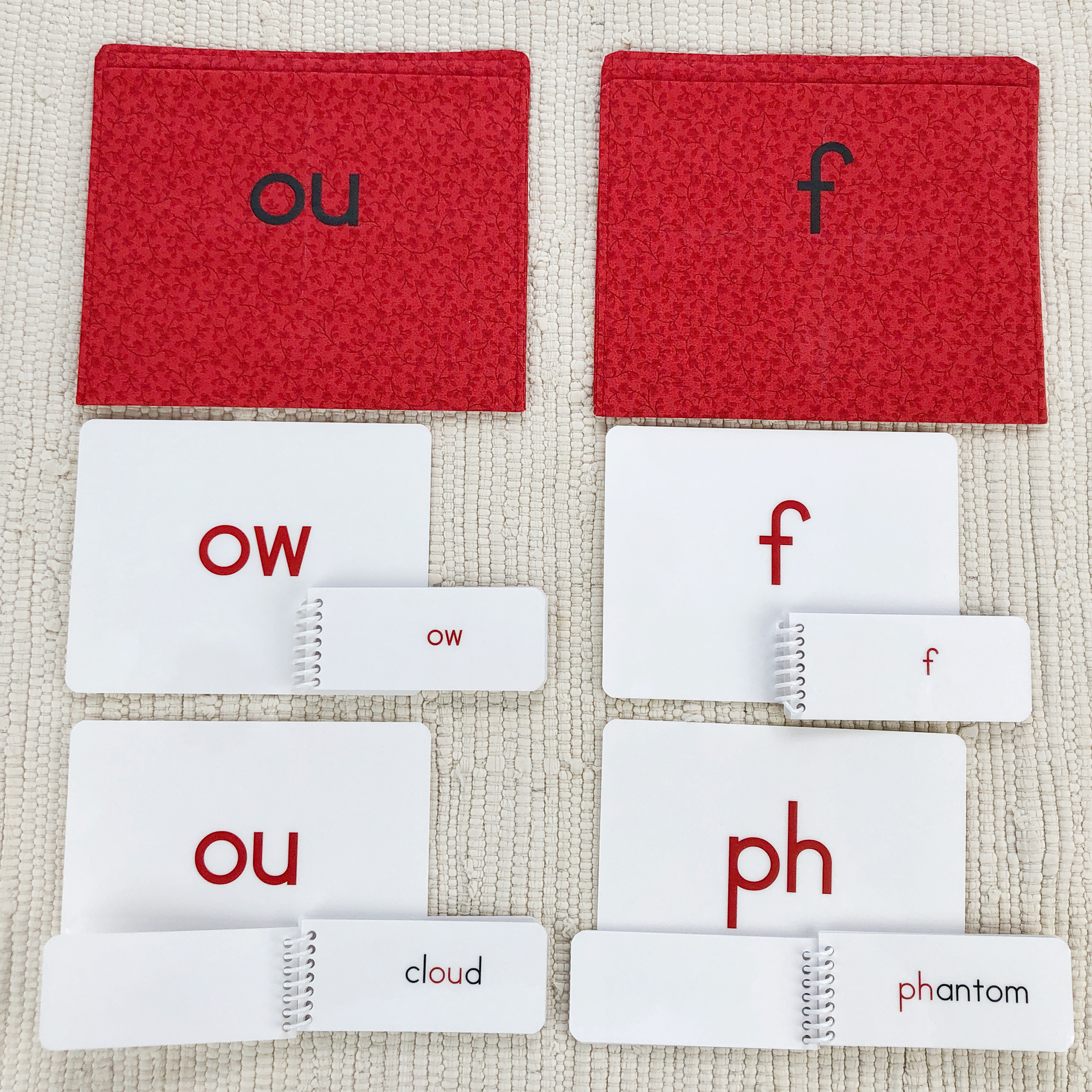 Phonogram Spelling Folder Activity Set by Maitri | Montessori-n-Such