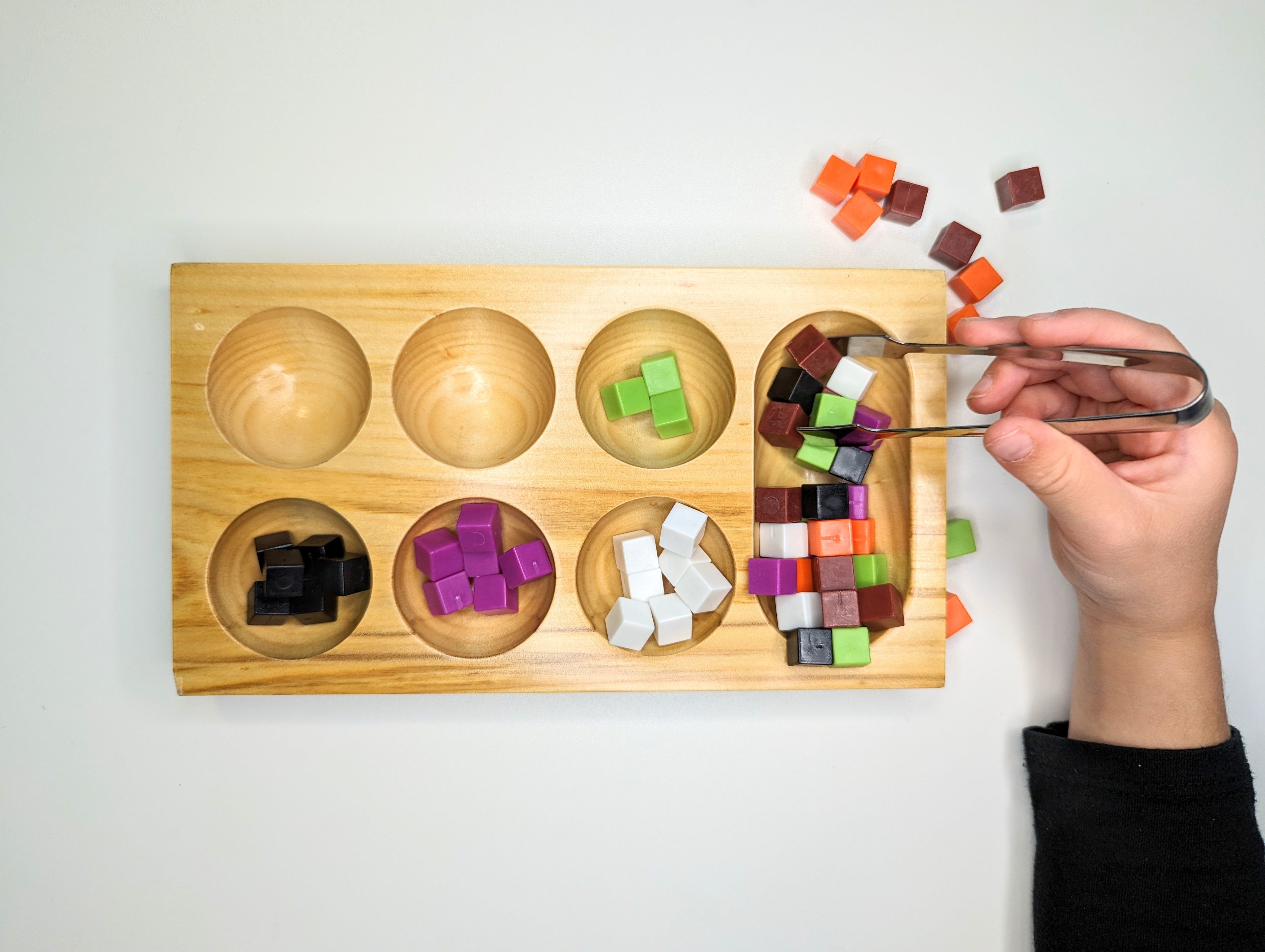Color and Counting Cube Sorting Kit | Montessori-n-Such