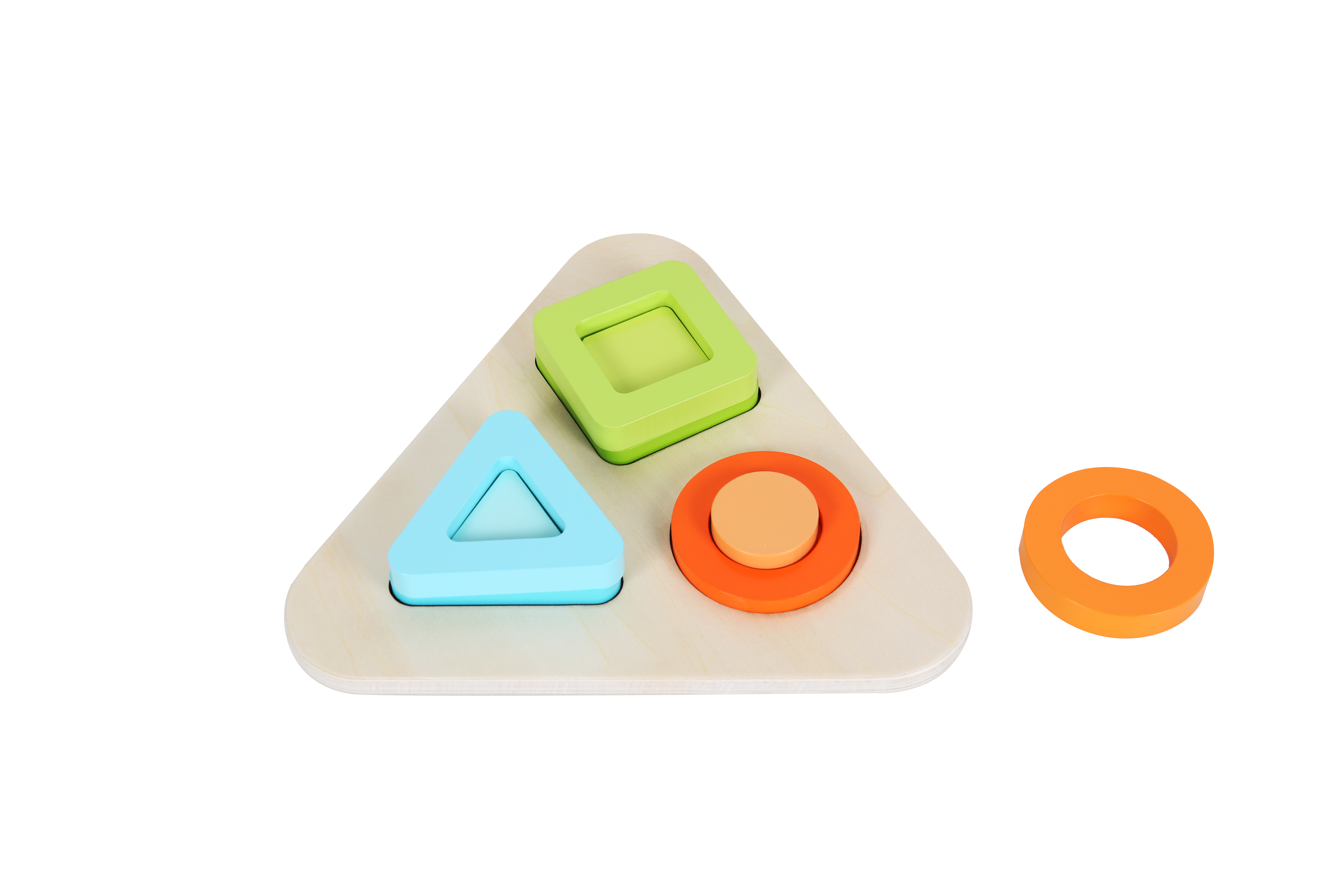 Triangle Puzzle Shape Fitting | Montessori-n-Such