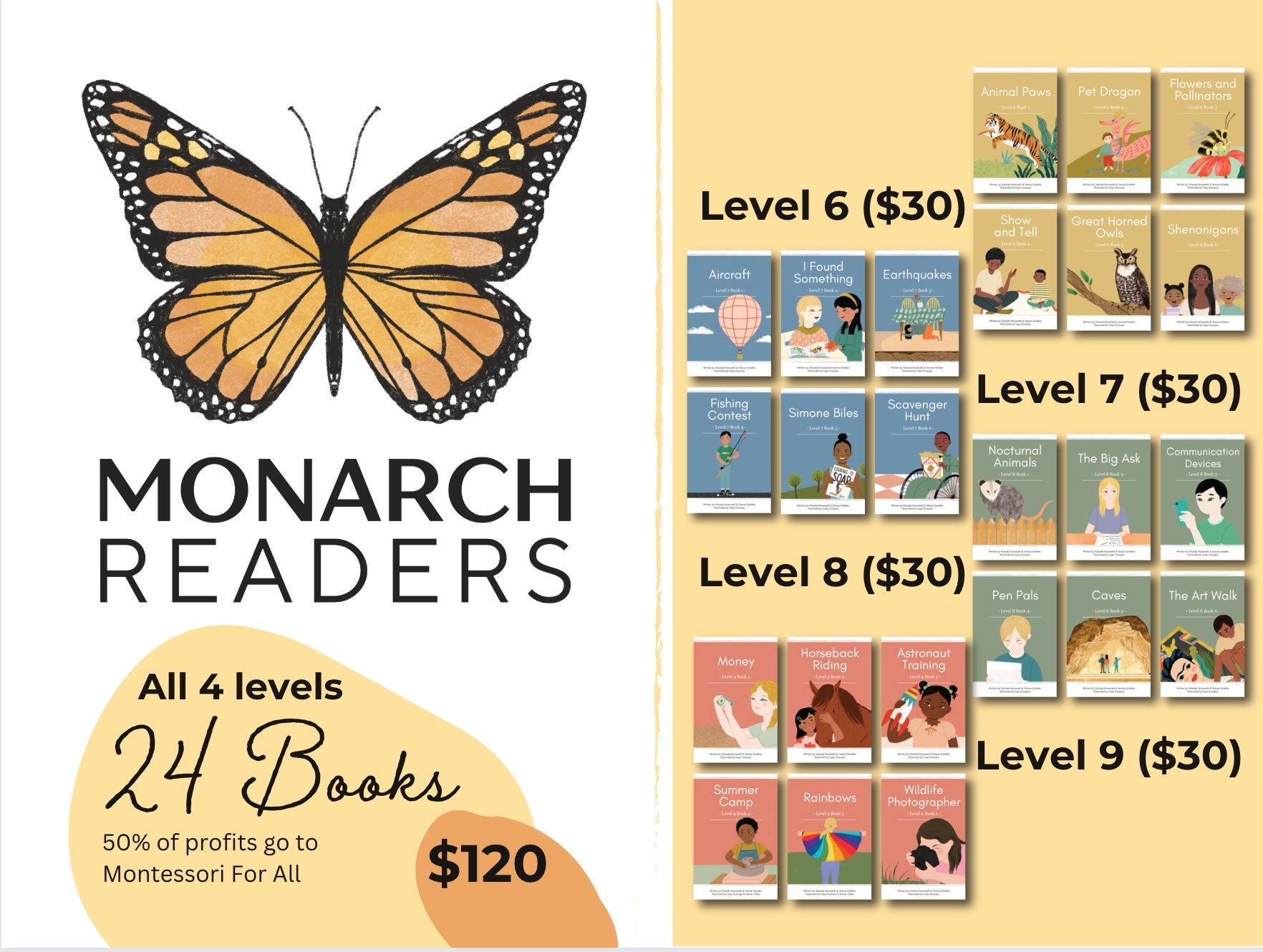 Monarch Phonics Readers | Montessori-n-Such