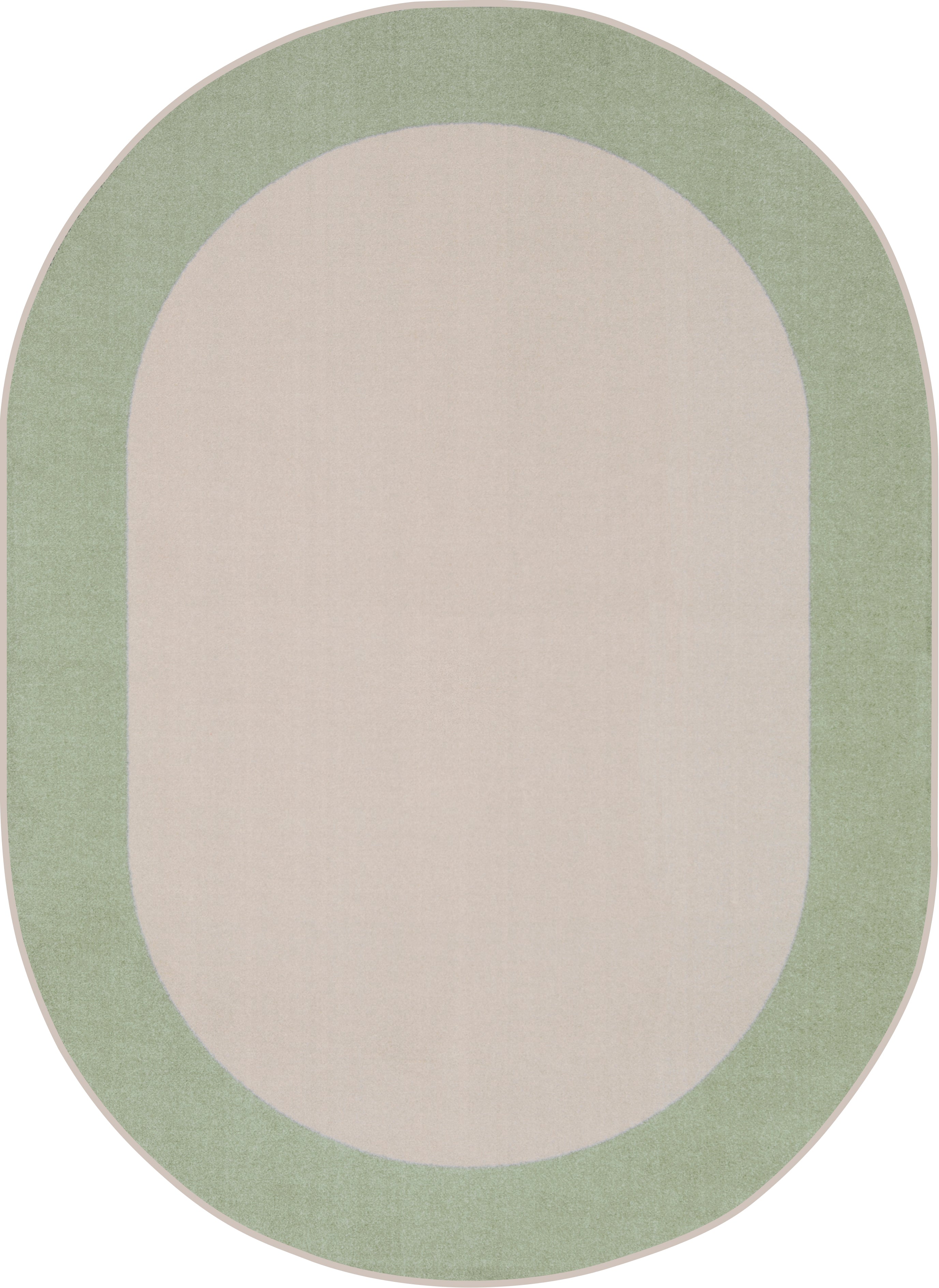 Rugs: Easy Going Ellipse Classroom Rug | Montessori-n-Such