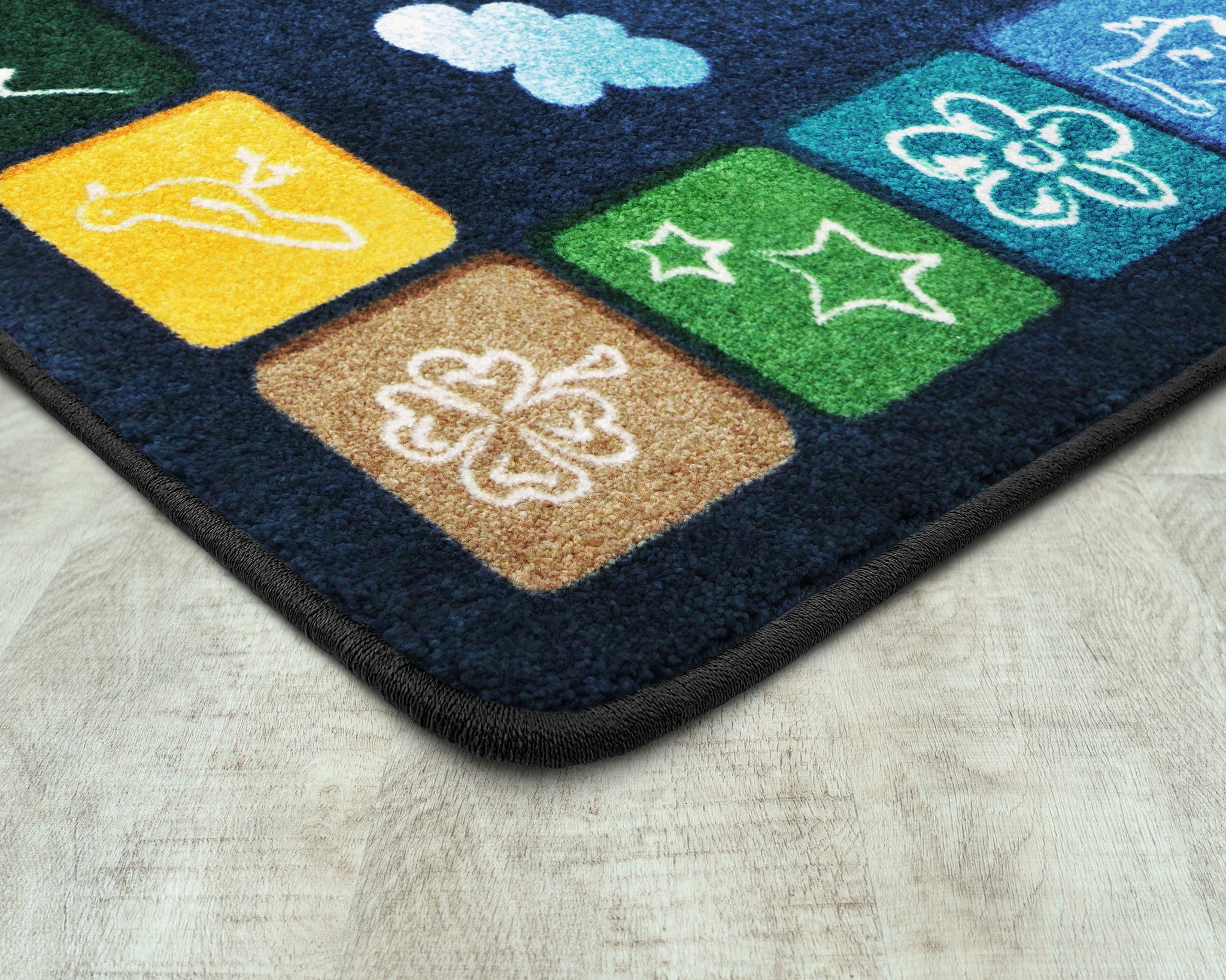 Rugs: One World _ Neutral and Primary Colored | Montessori-n-Such