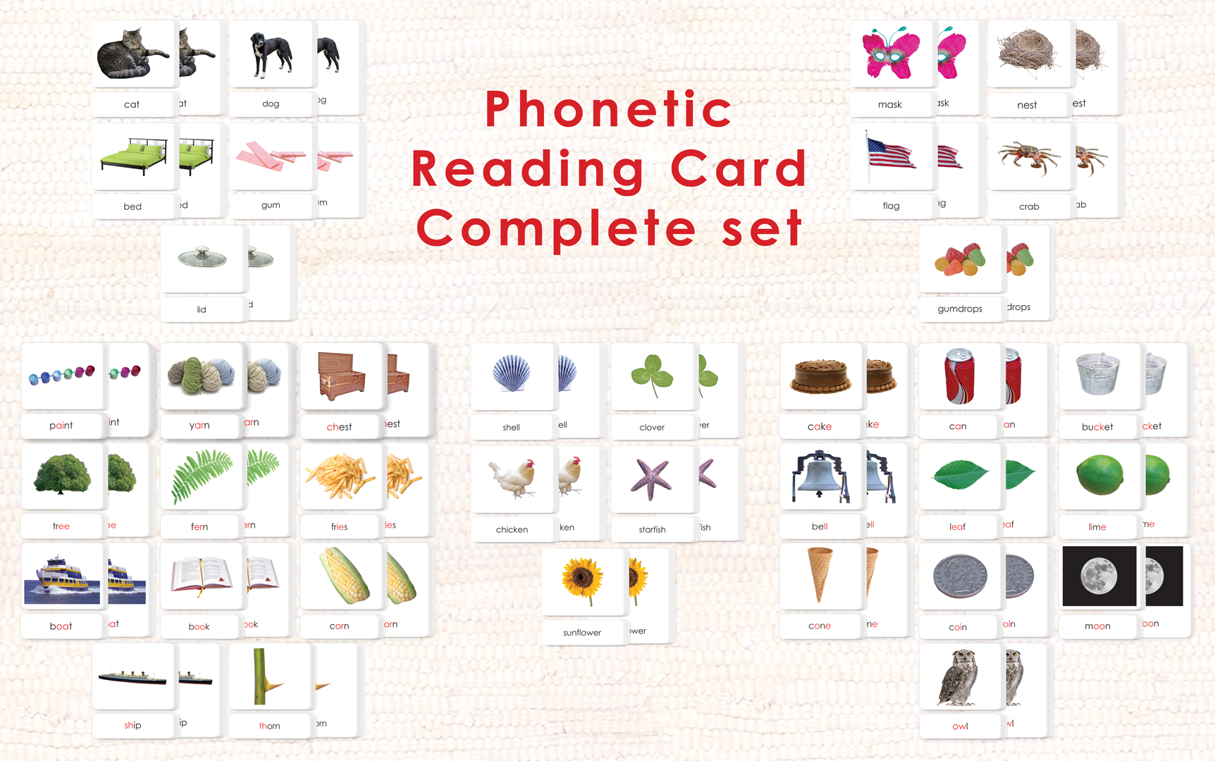 Language Vocabulary Cards | Montessori-n-Such