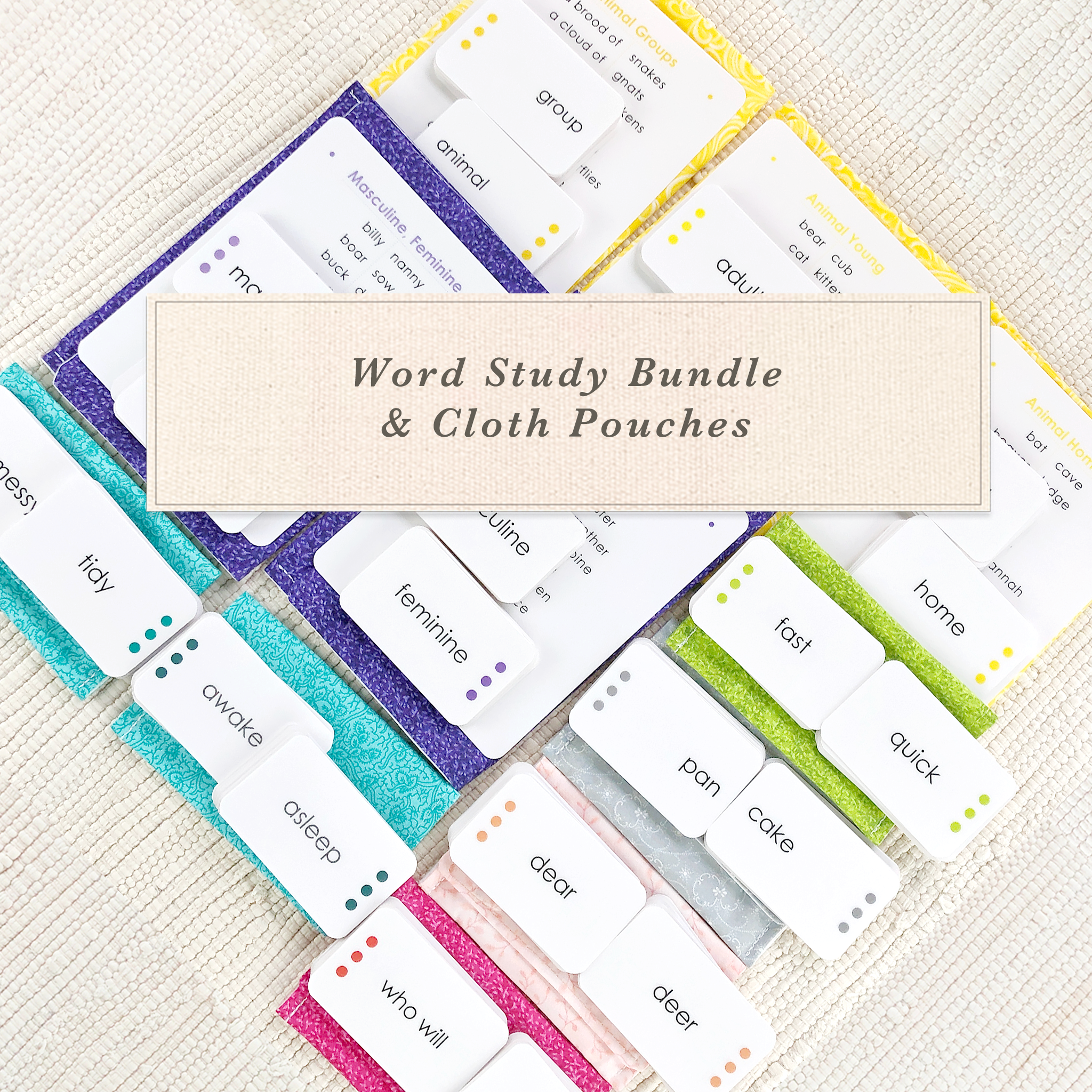 Word Study Bundle by Maitri | Montessori-n-Such