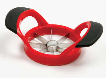 Red Apple Slicer with Rubber Handles | Montessori-n-Such