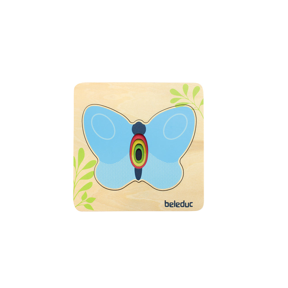 Butterfly Layer Puzzle 24 months+ | Montessori-n-Such